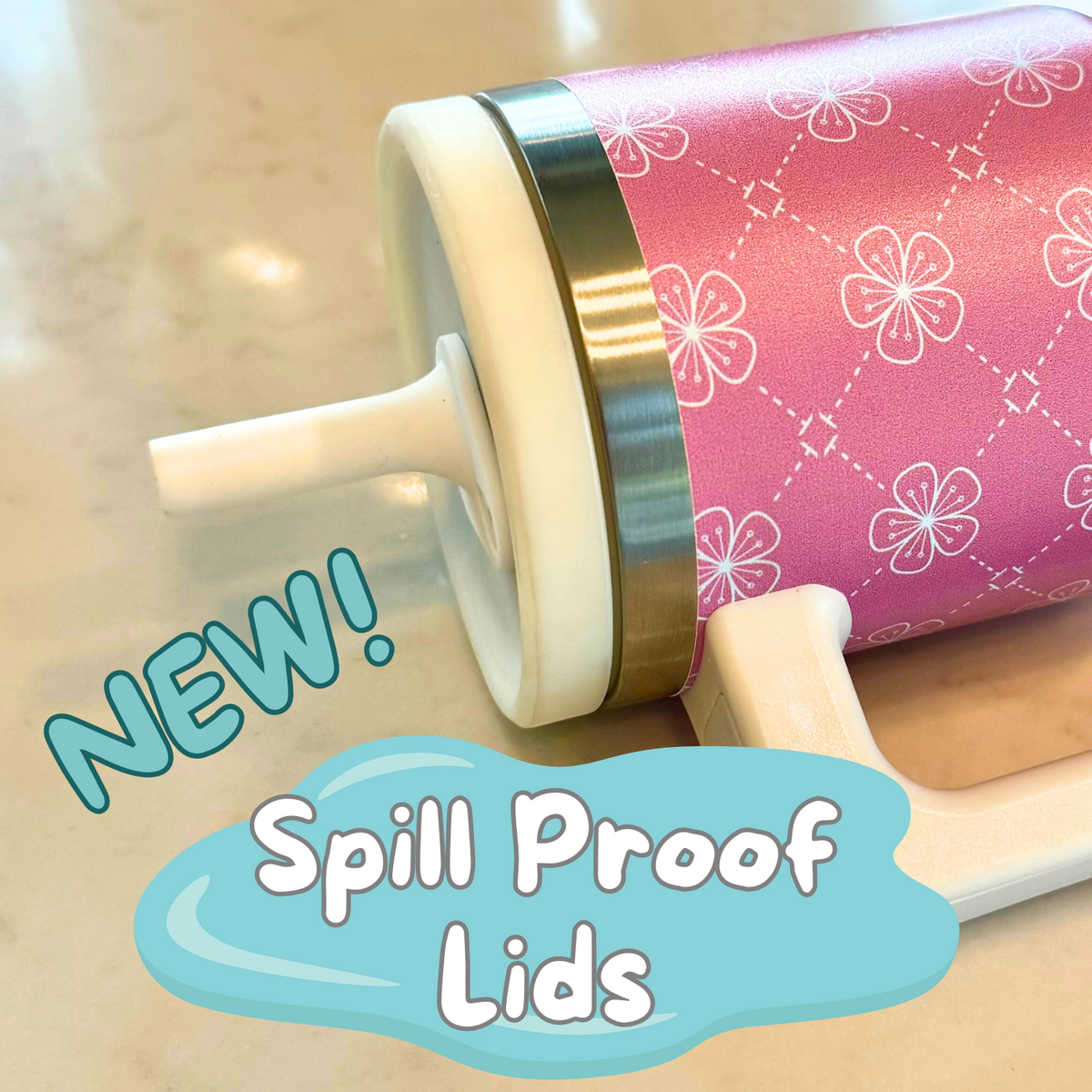 Anti Spill 20oz and 40oz CREWCUP Lid – The Mum Crew